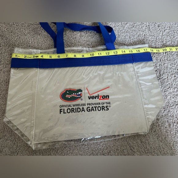 Bags | New Florida Gators Clear And Royal Blue Bag | Poshmark